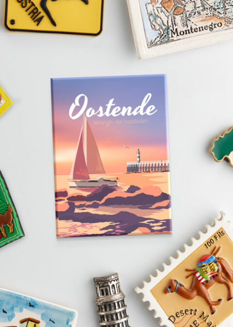 Magnet Oostende - L'Affiche Belge