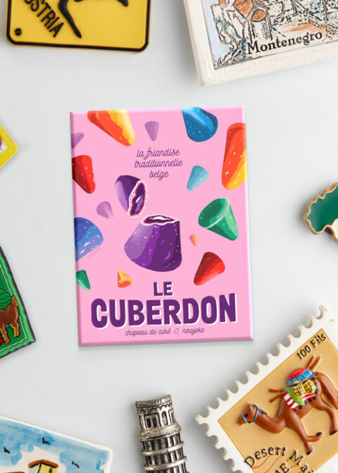 Magnet Cuberdon - L'Affiche Belge